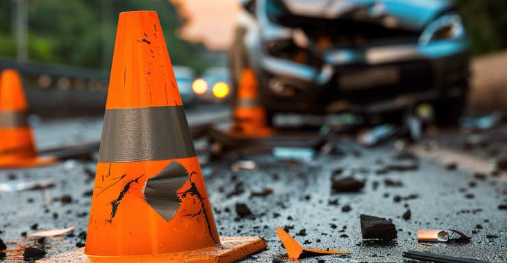 Acidente de trânsito bloqueia pistas no sentido sul da SR 77 e CR 388 ...